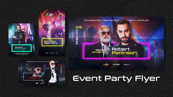 Event Party Flyer, After Effects Project Files | VideoHive