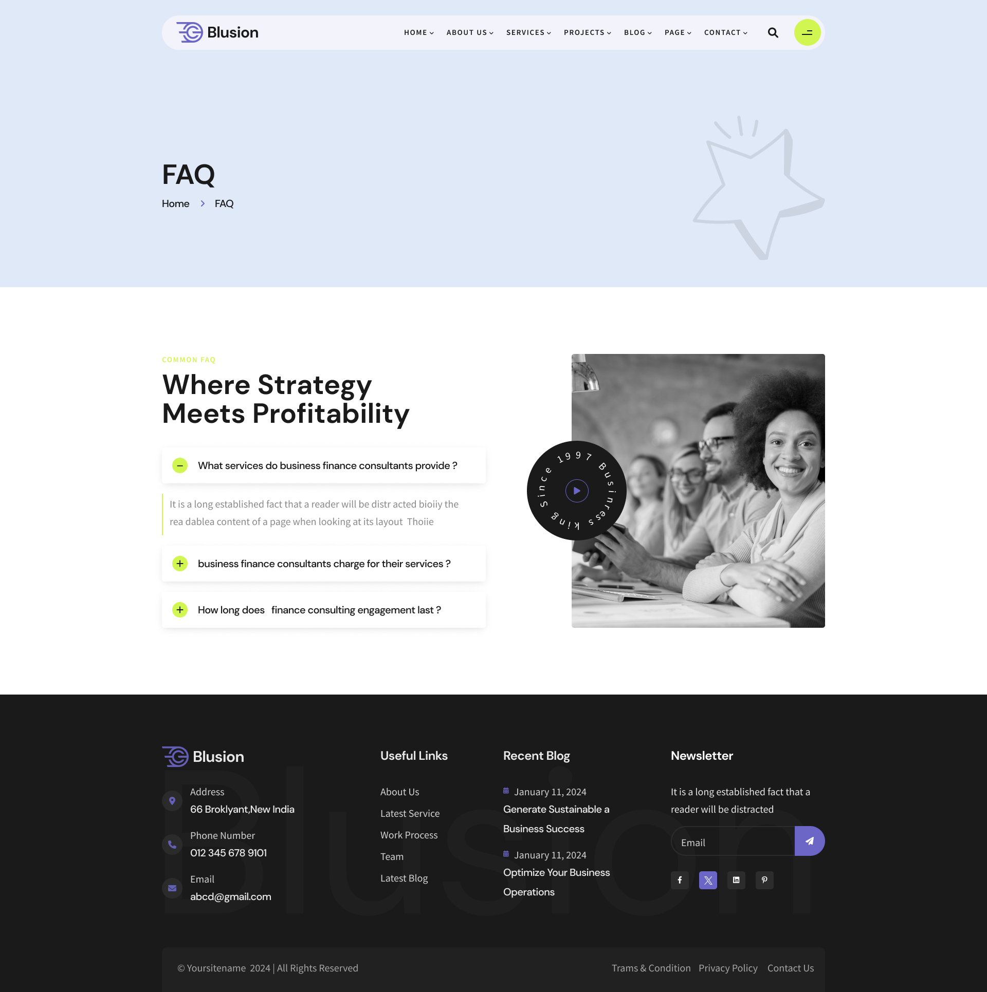 Blusion - Business Consulting Figma Template by Mugli | ThemeForest