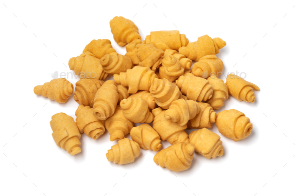 Heap of traditional Krichlate spicy miniature shortbread cookies ...