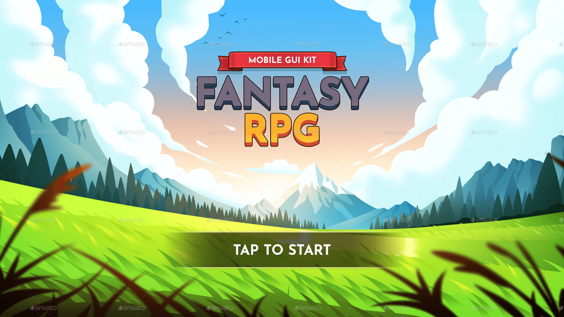 GUI Pro - Fantasy RPG, Game Assets | GraphicRiver