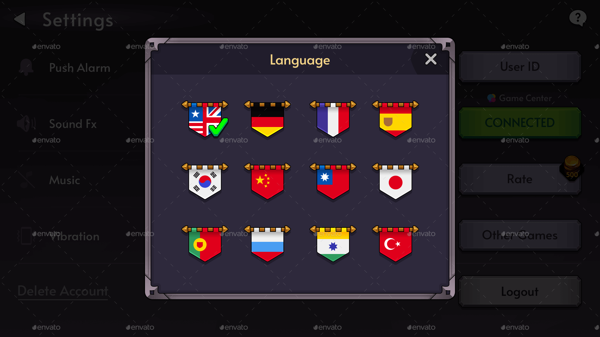 GUI Pro - Fantasy RPG, Game Assets | GraphicRiver
