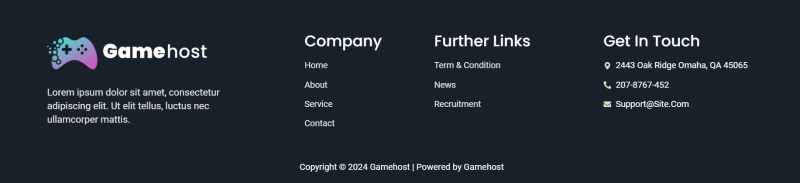 Gamehost - Game Server & Hosting Elementor Template Kit by Kitpro ...