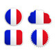 France Flag Labels, Vectors | GraphicRiver