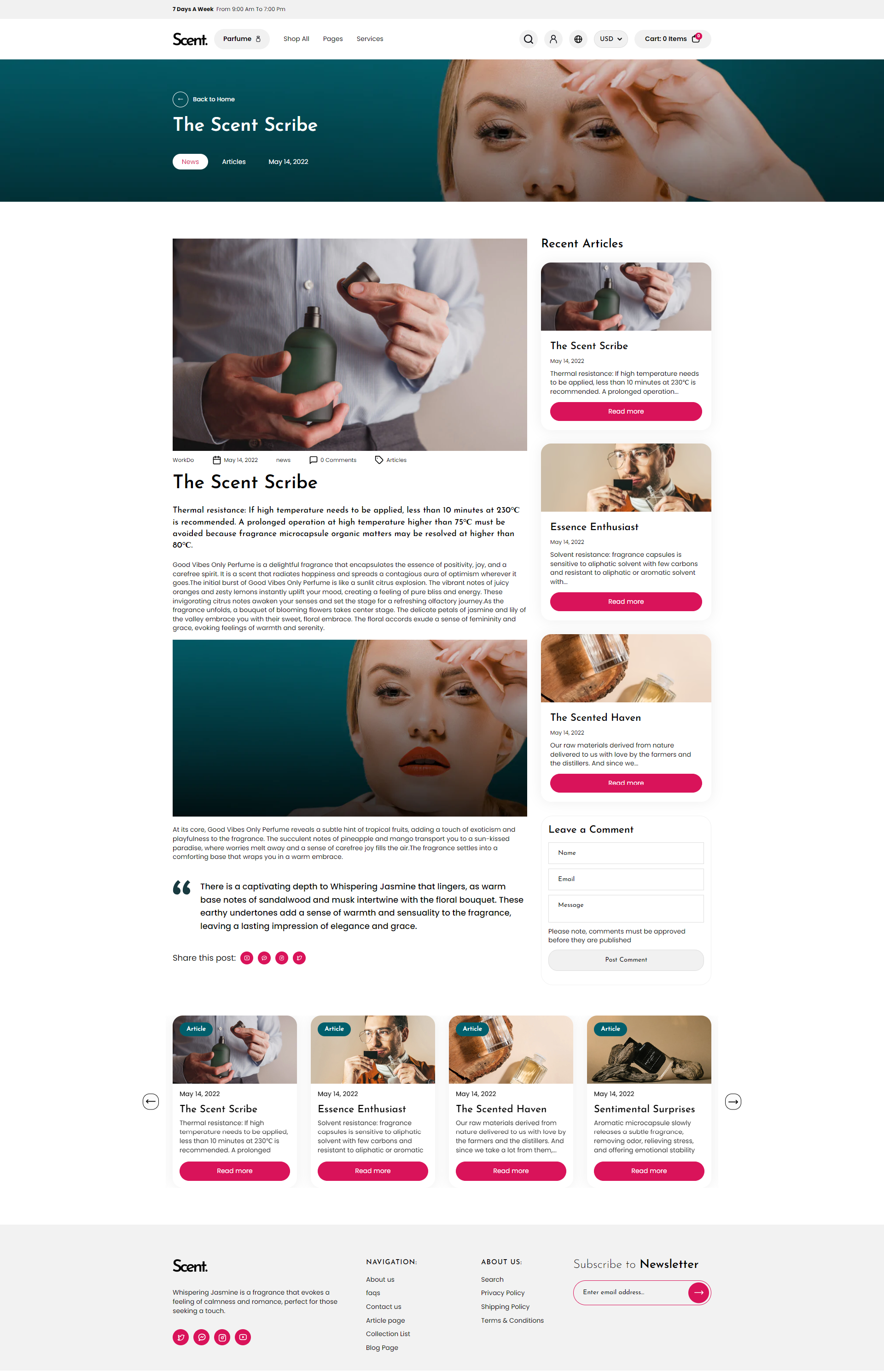 Scent - Shopify 2.0 Perfume Cosmetics Theme by WorkDo | ThemeForest