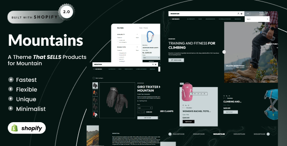 Mountains - Shopify 2.0 Hiking Theme by WorkDo | ThemeForest