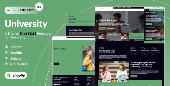 University - College & Education Shopify 2.0 Theme by WorkDo | ThemeForest