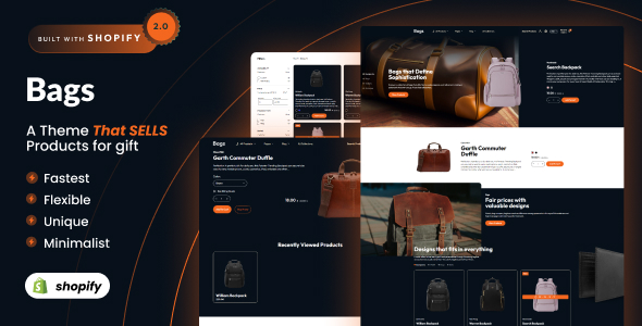 Bags - Leather Bags Store Shopify 2.0 Theme by WorkDo | ThemeForest