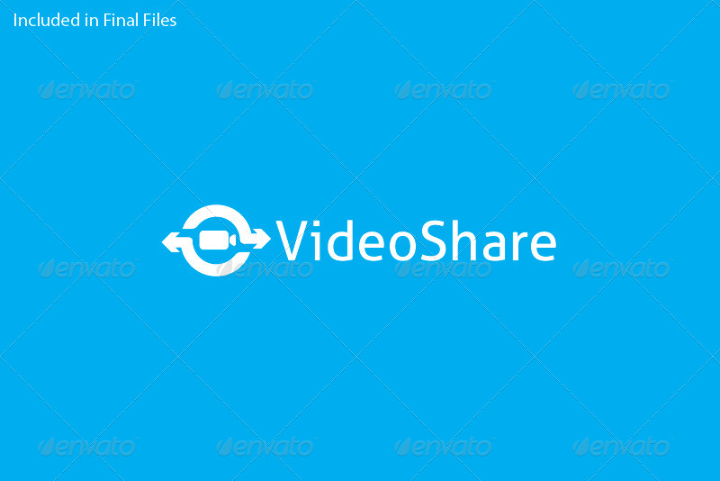 Video Share Logo Template, Logo Templates | GraphicRiver