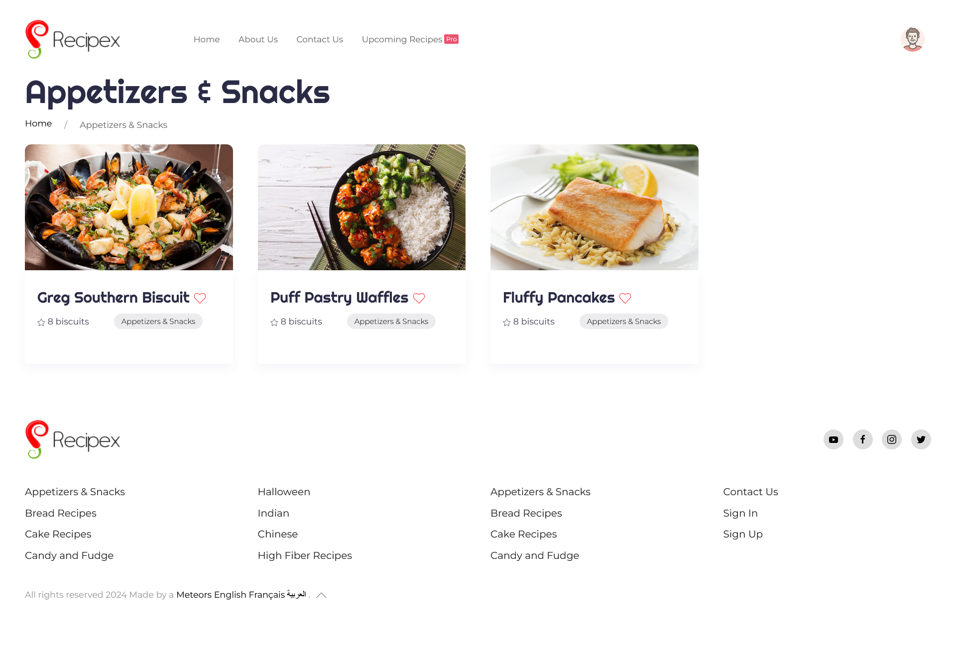 recipex - food and recipe blogs script Template by Gorella | CodeCanyon
