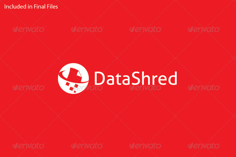 Data Shred Logo, Logo Templates | GraphicRiver