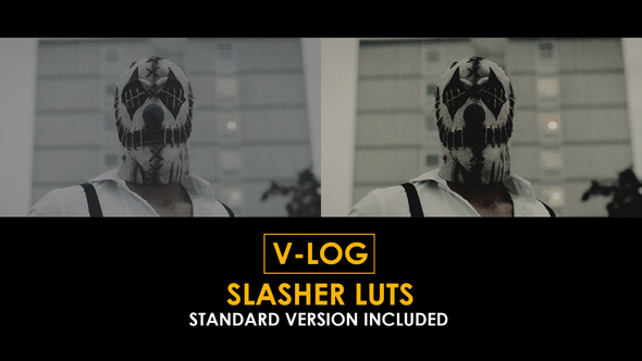 V-Log Slasher and Standard LUTs, DaVinci Resolve Templates | VideoHive