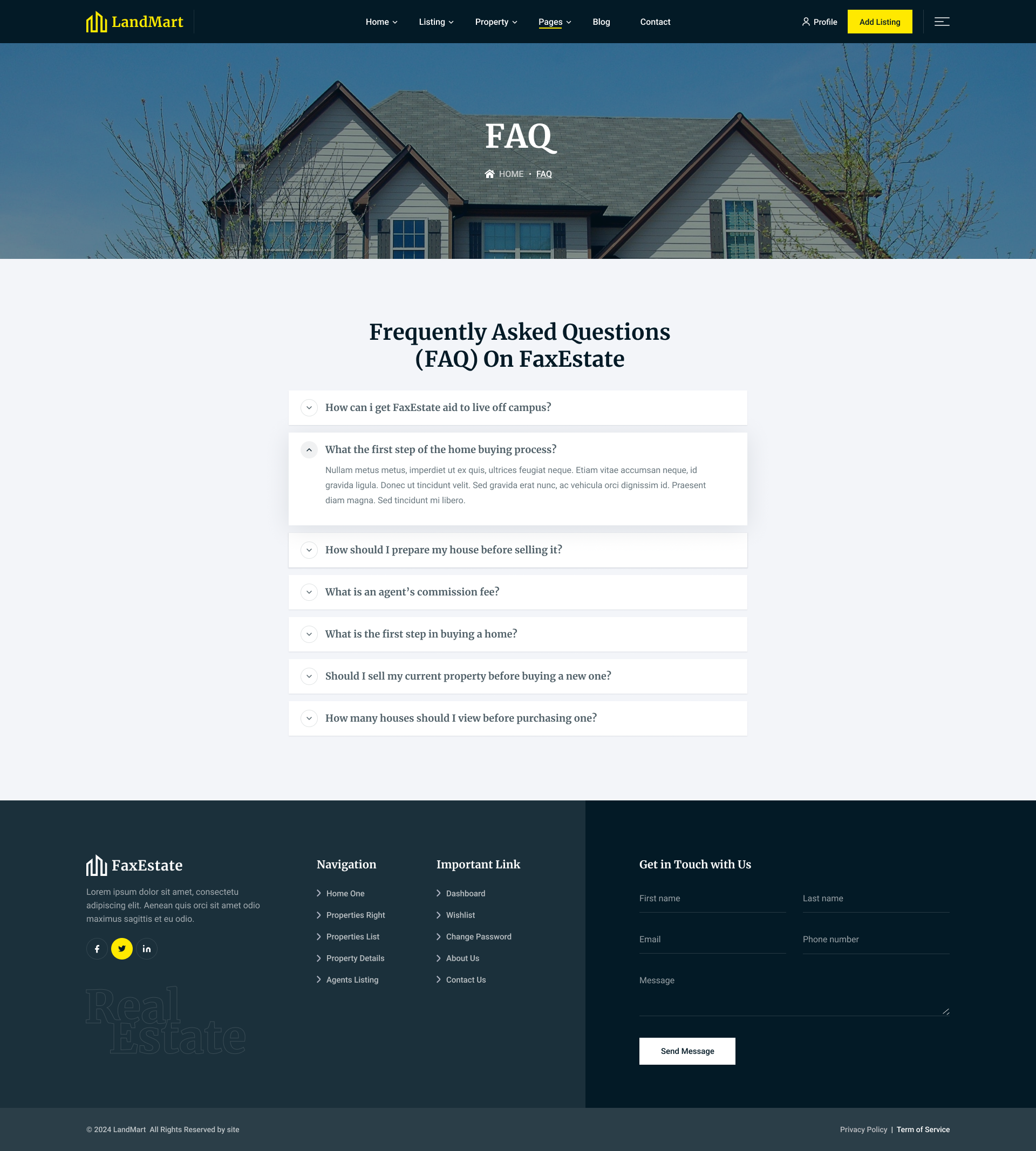 LandMart -Real Estate & Property Figma Template by ThemeLab-Portfolio