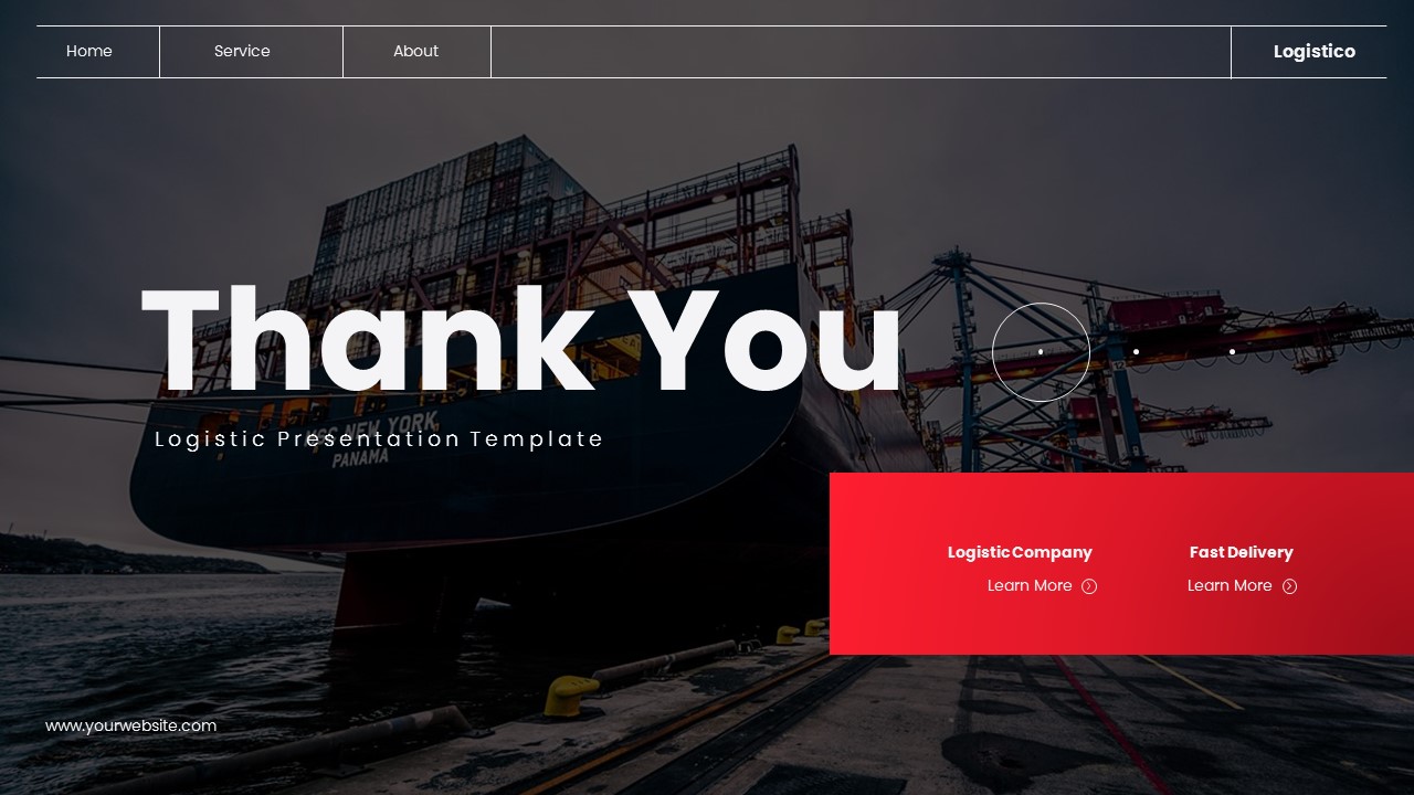 Logistico - Logistic Powerpoint Templates, Presentation Templates ...