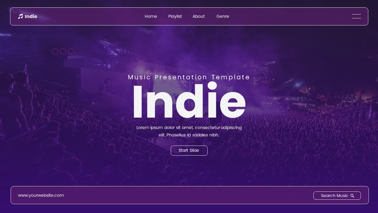Indie - Music Powerpoint Templates, Presentation Templates | GraphicRiver