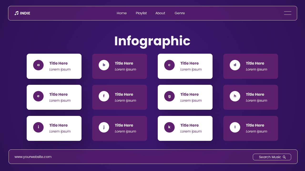 Indie - Music Powerpoint Templates, Presentation Templates | GraphicRiver
