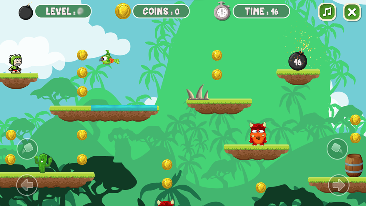 Time Bomb Game (Construct 3 | C3P | HTML5) Platform Game by Pro_Gaming