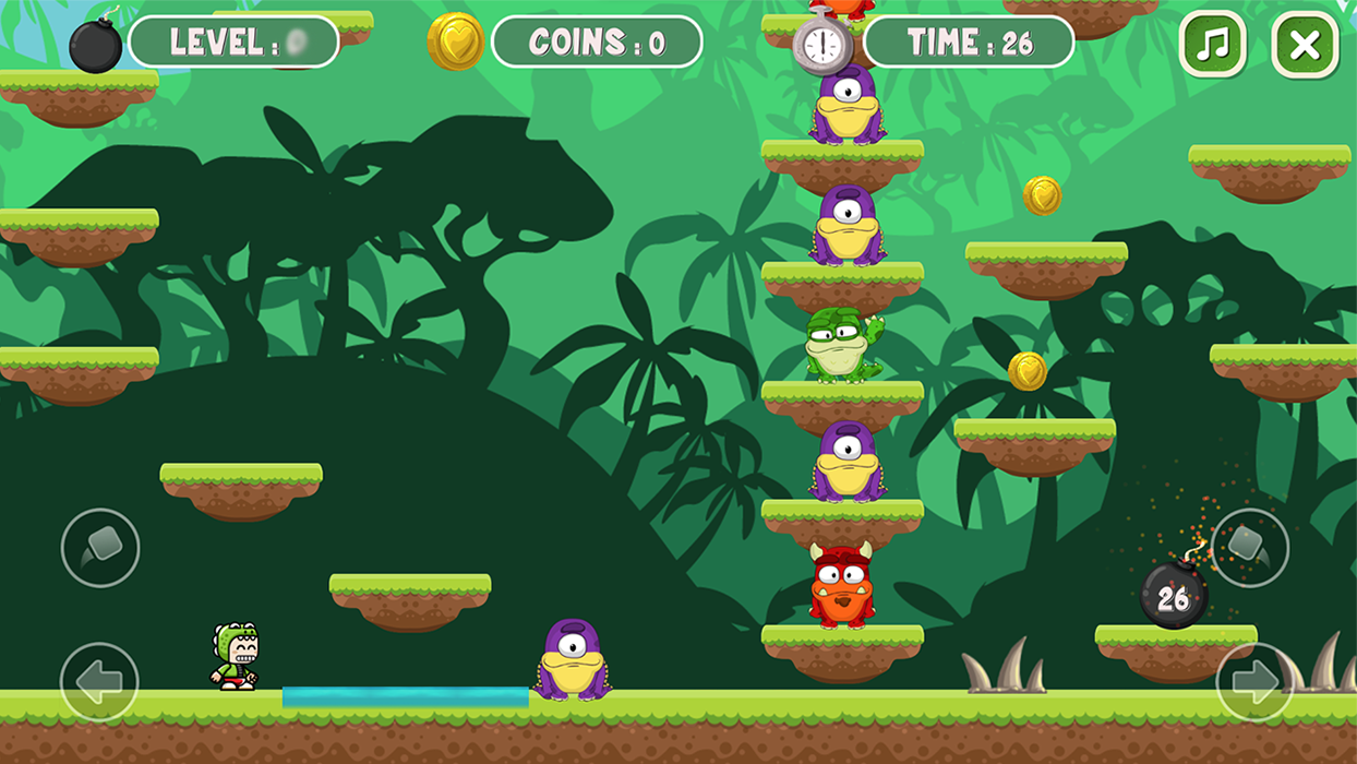 Time Bomb Game (Construct 3 | C3P | HTML5) Platform Game by Pro_Gaming