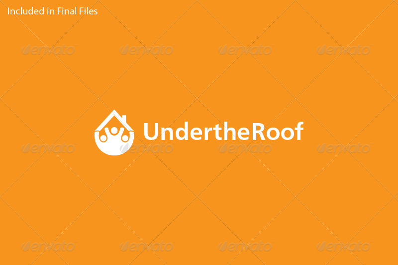 Under the Roof Logo Template, Logo Templates | GraphicRiver