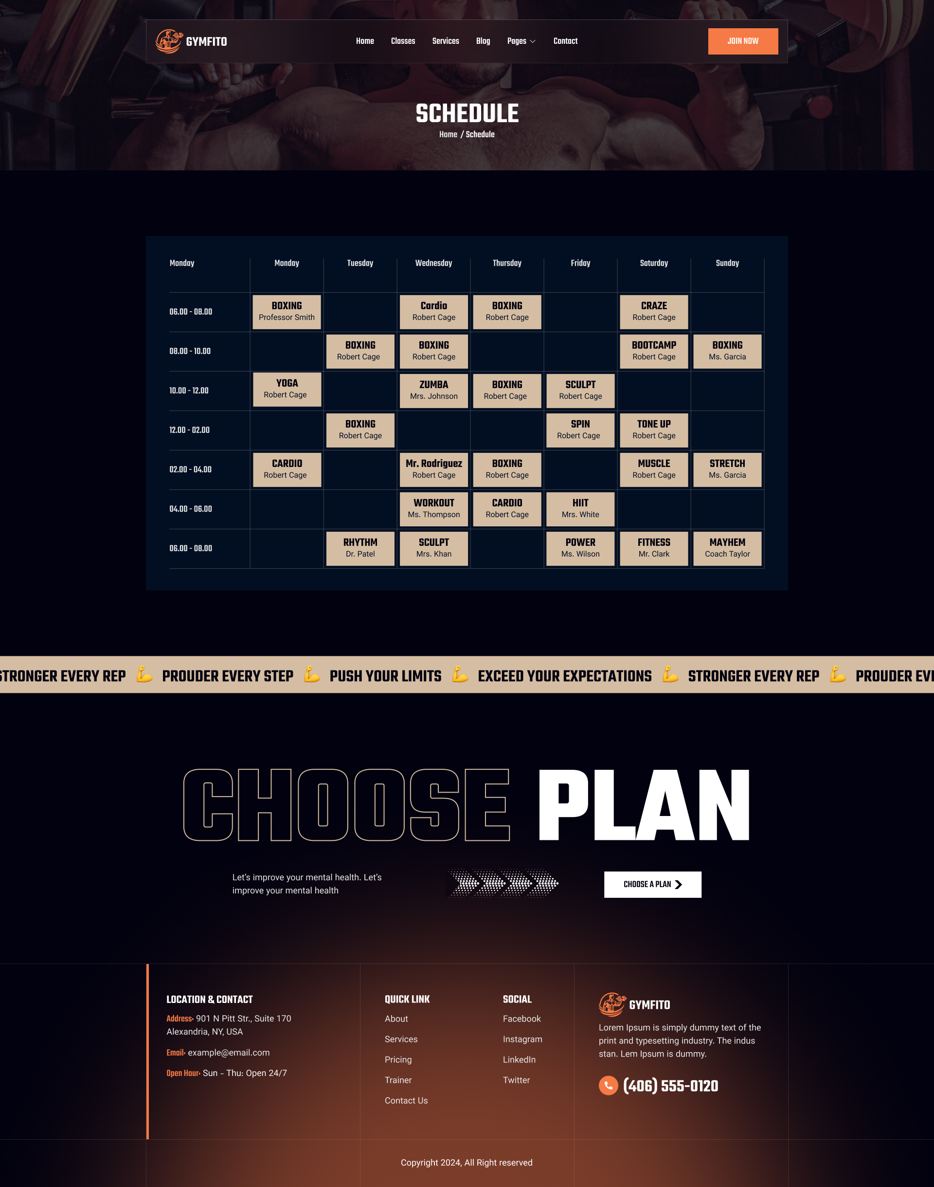 Gymfito - Fitness & Gym Figma Template by thememarch | ThemeForest
