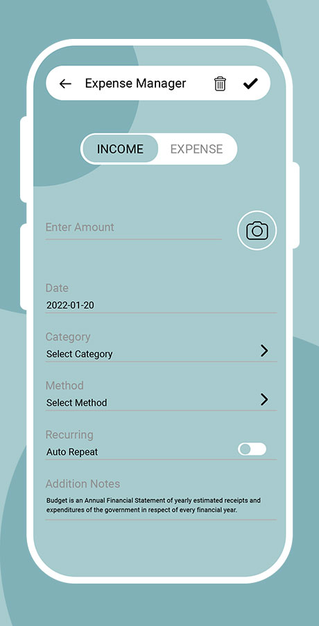 Expense Budget Manager - Money Manager Expense and Budget - Expense ...