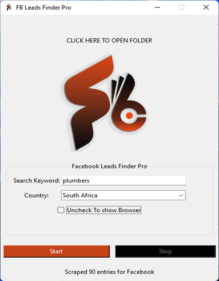 FB Leads Finder Pro - Ultimate Facebook Scraping Tool by ydulana ...
