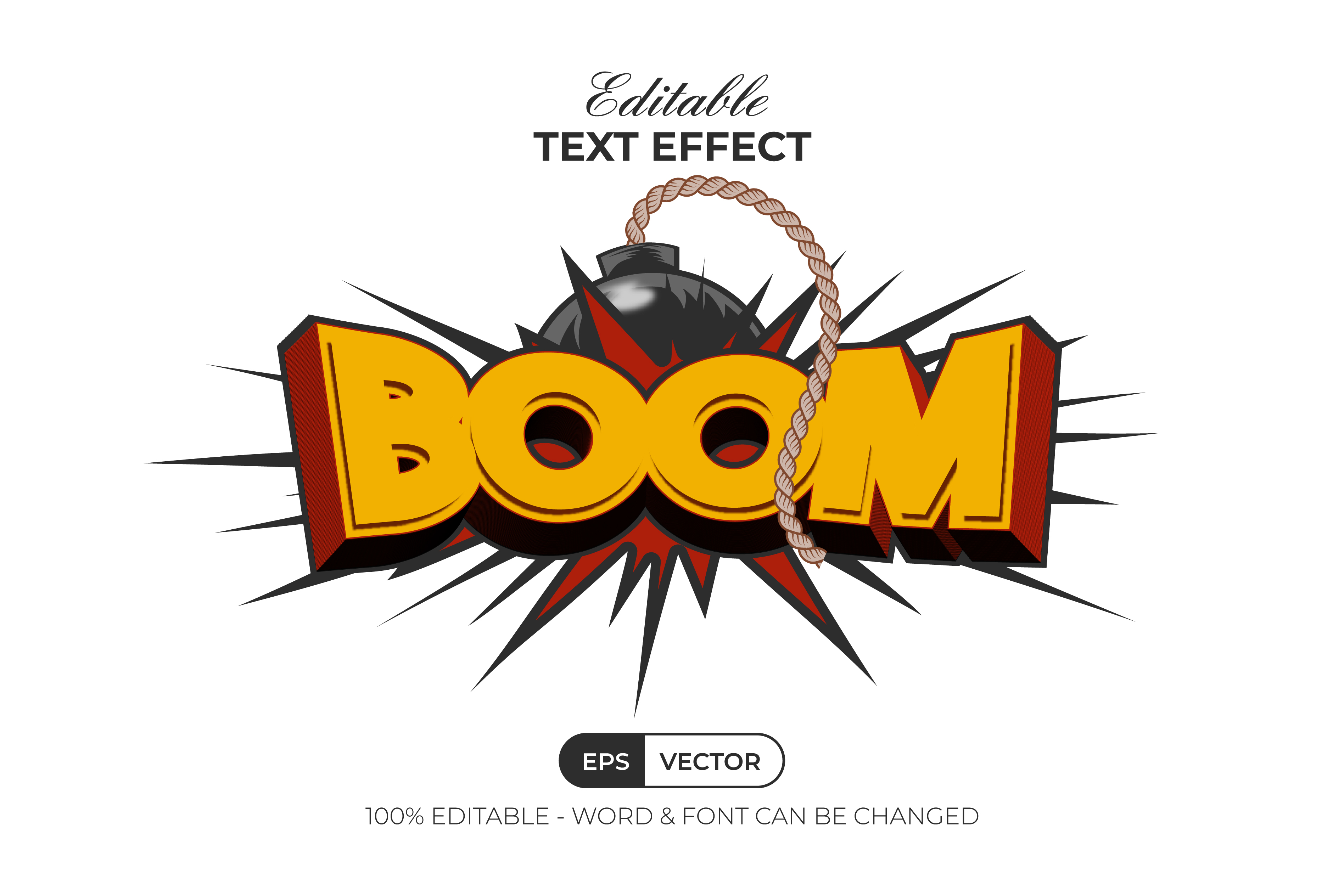 Text Effect Comic Style, Add-ons | GraphicRiver