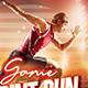 Sprint Run Game Flyer, Print Templates | GraphicRiver