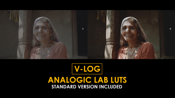 V-Log Analogic Lab and Standard Color LUTs, Apple Motion Templates