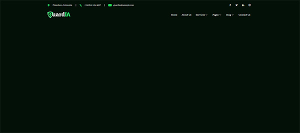 Guardia - Cyber Security Services Elementor Template Kit by creedcreatives