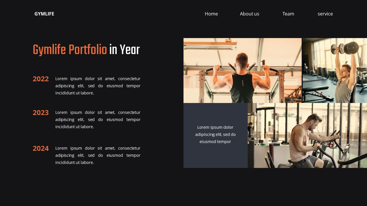 Gymlife - Gym Google Slide Templates, Presentation Templates | GraphicRiver