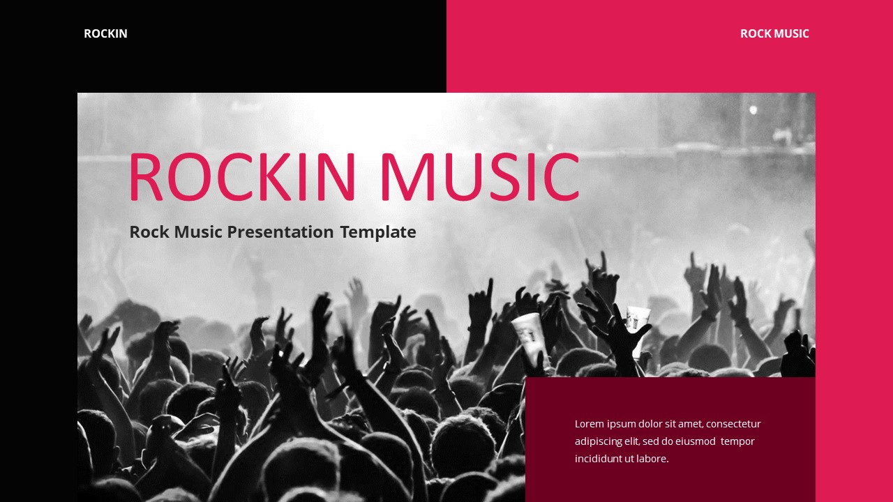 Rockin Music - Music Powerpoint Templates, Presentation Templates ...