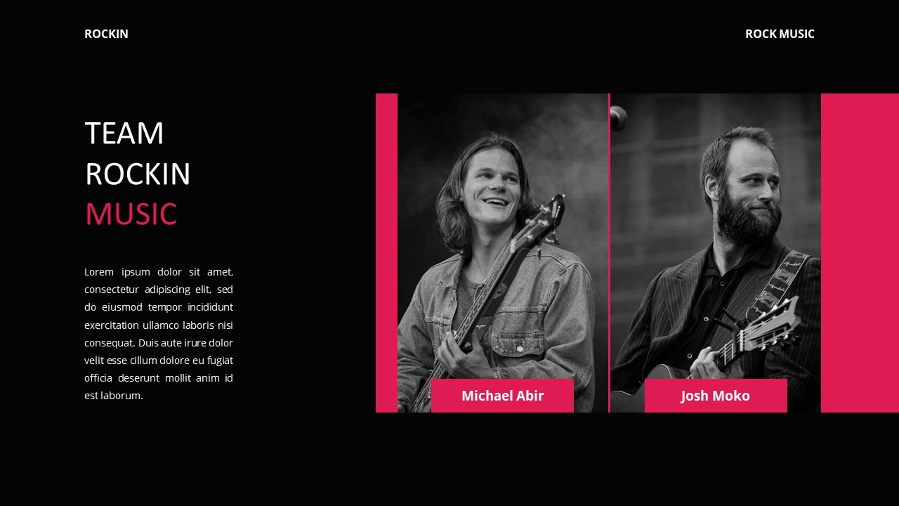 Rockin Music - Music Powerpoint Templates, Presentation Templates ...