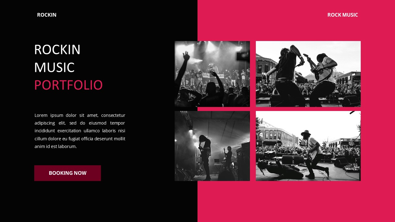 Rockin Music - Music Powerpoint Templates, Presentation Templates ...