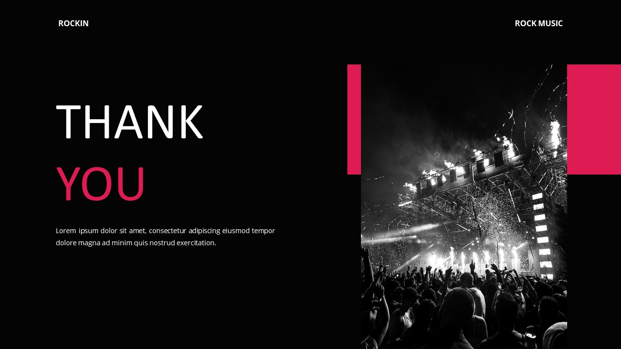 Rockin Music - Music Keynote Templates, Presentation Templates ...