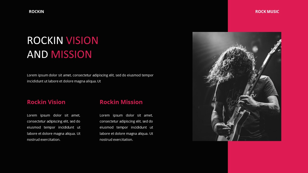 Rockin Music - Music Keynote Templates, Presentation Templates ...