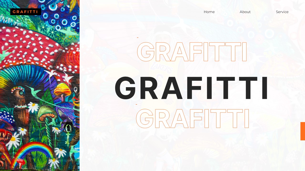 Grafitti - Graffiti Google Slide Templates, Presentation Templates