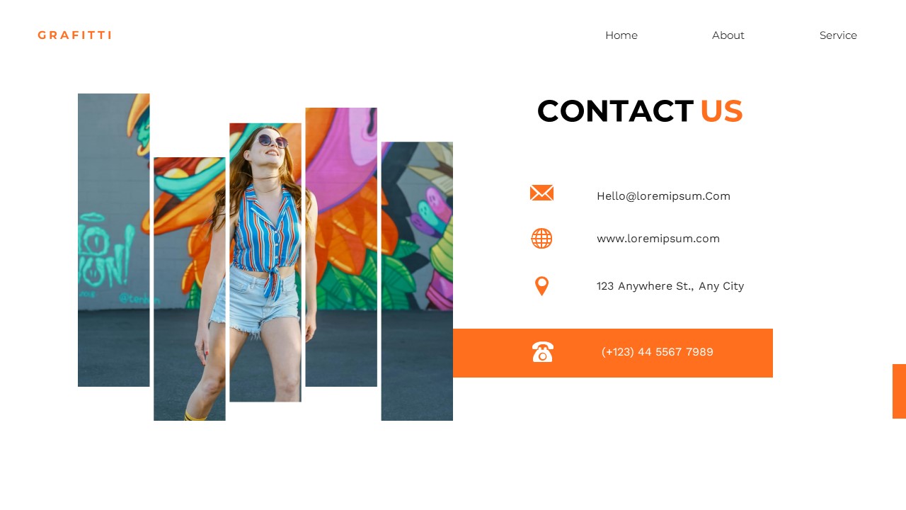 Grafitti - Graffiti Google Slide Templates, Presentation Templates