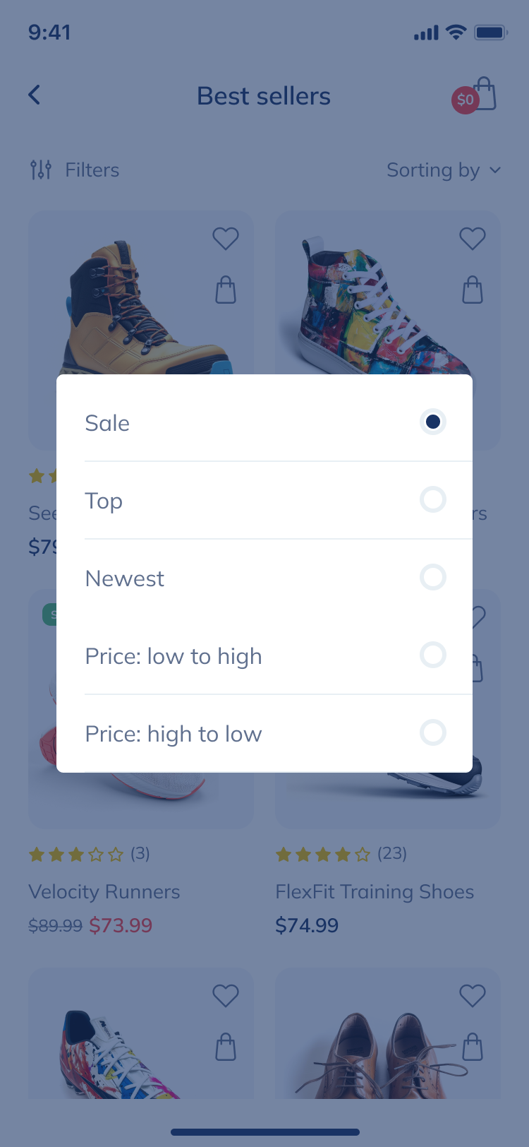 StepHub - Shoes Store Mobile App Figma UI Template by George_Fx ...