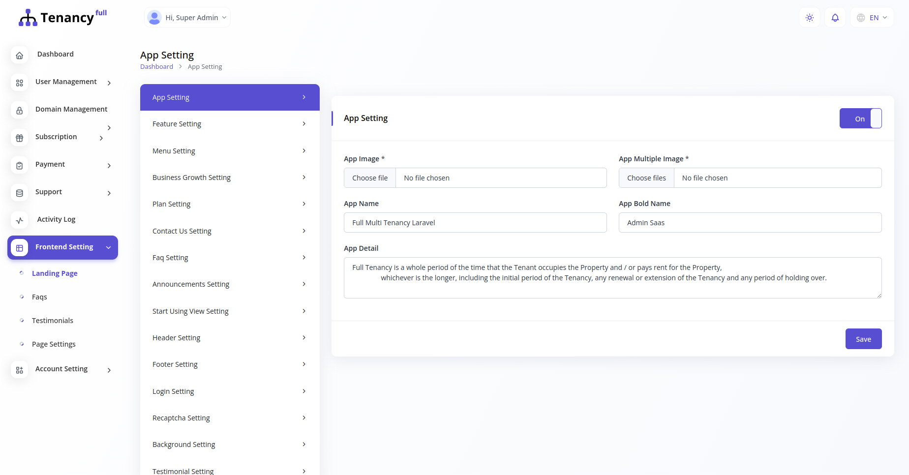 Full Tenancy Domains Database Users Role Permissions And Settings By Quebix Technology