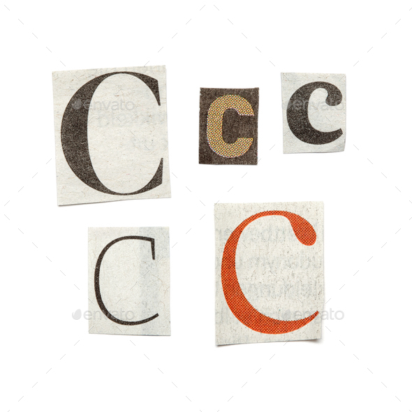 Newspaper Letters Stock Photo by MichaelJayBerlin | PhotoDune