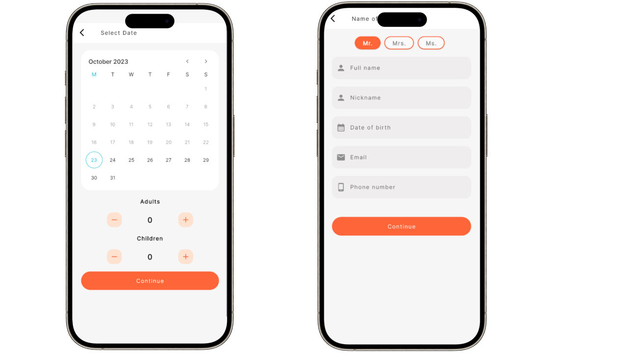 Flutter Booking Hotel UI Kit - Flutter Modern App - Flutter Reservation ...
