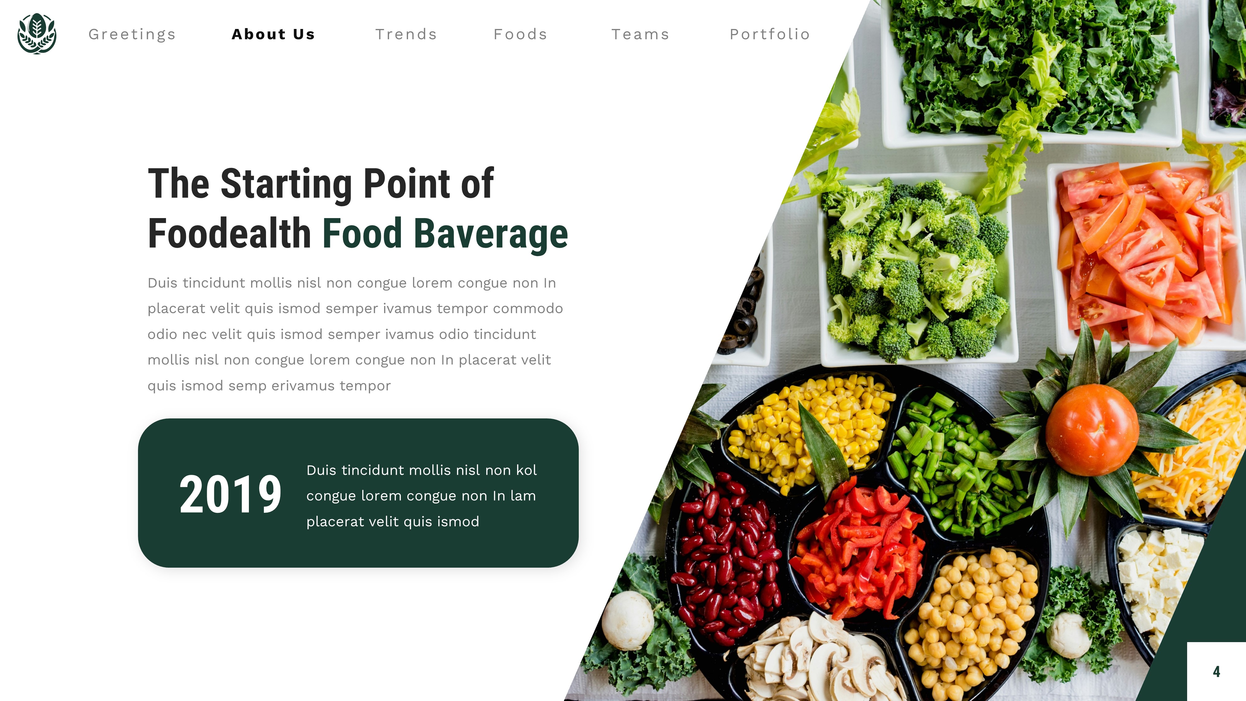 Foodealth - Healthy Food PowerPoint Presentation Template, Presentation ...