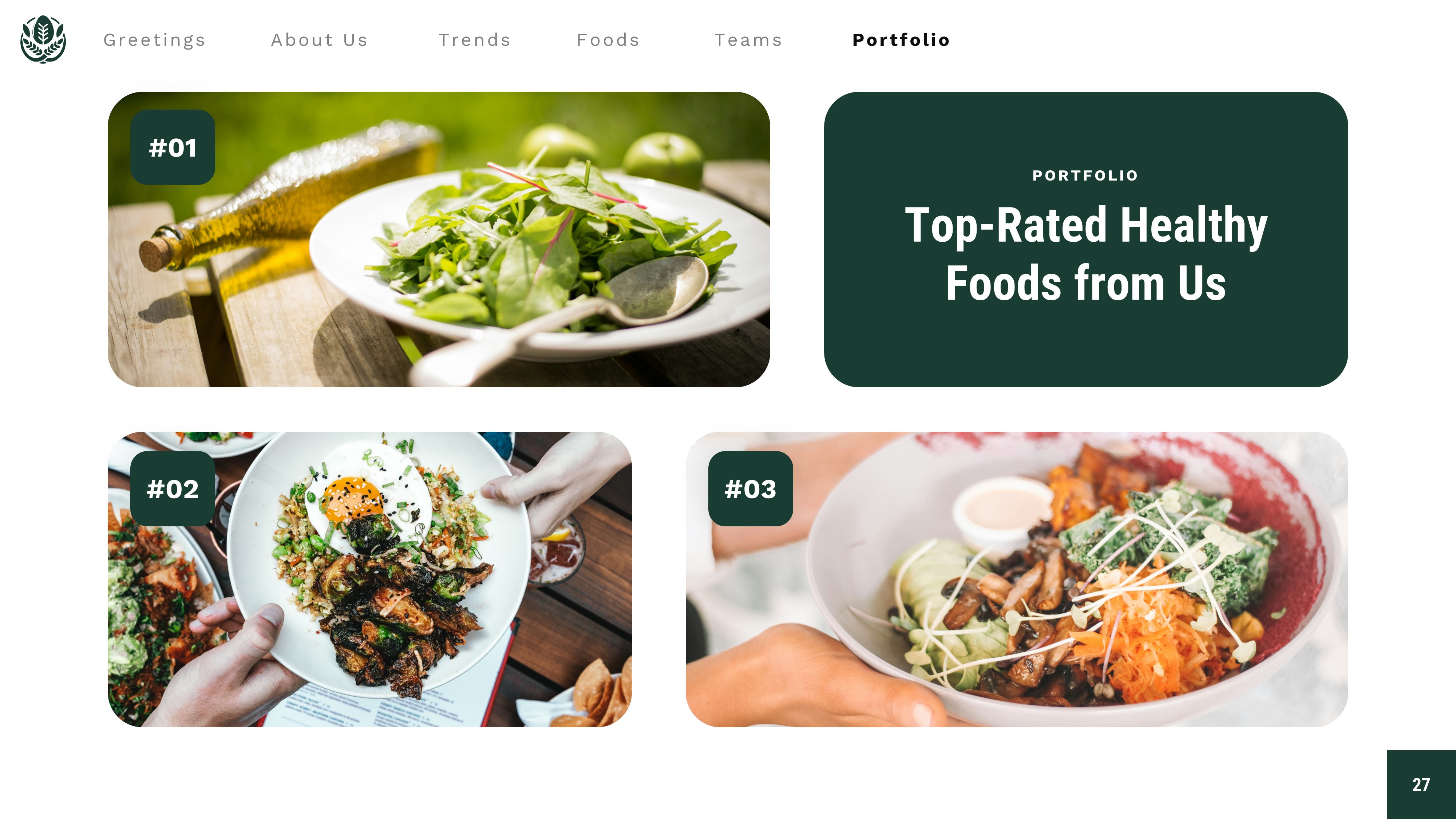 Foodealth - Healthy Food Keynote Presentation Template, Presentation ...