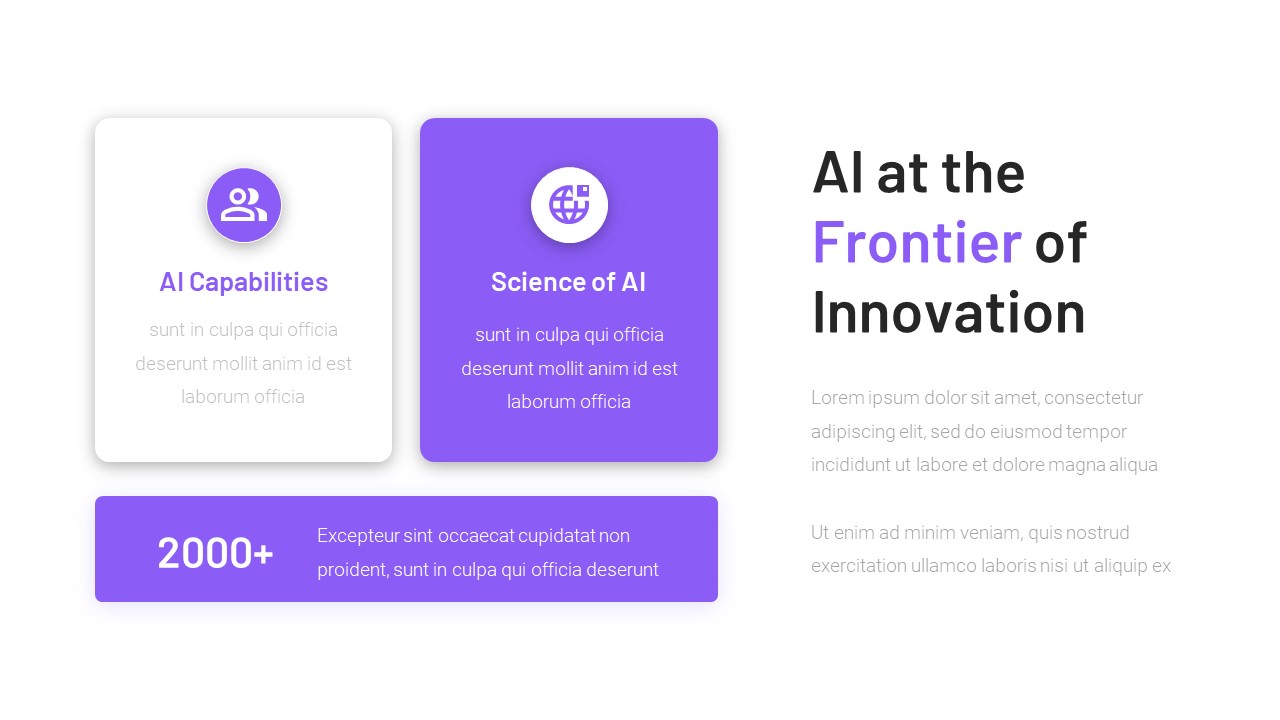 Artificial Intelligence AI Powerpoint Template, Presentation Templates