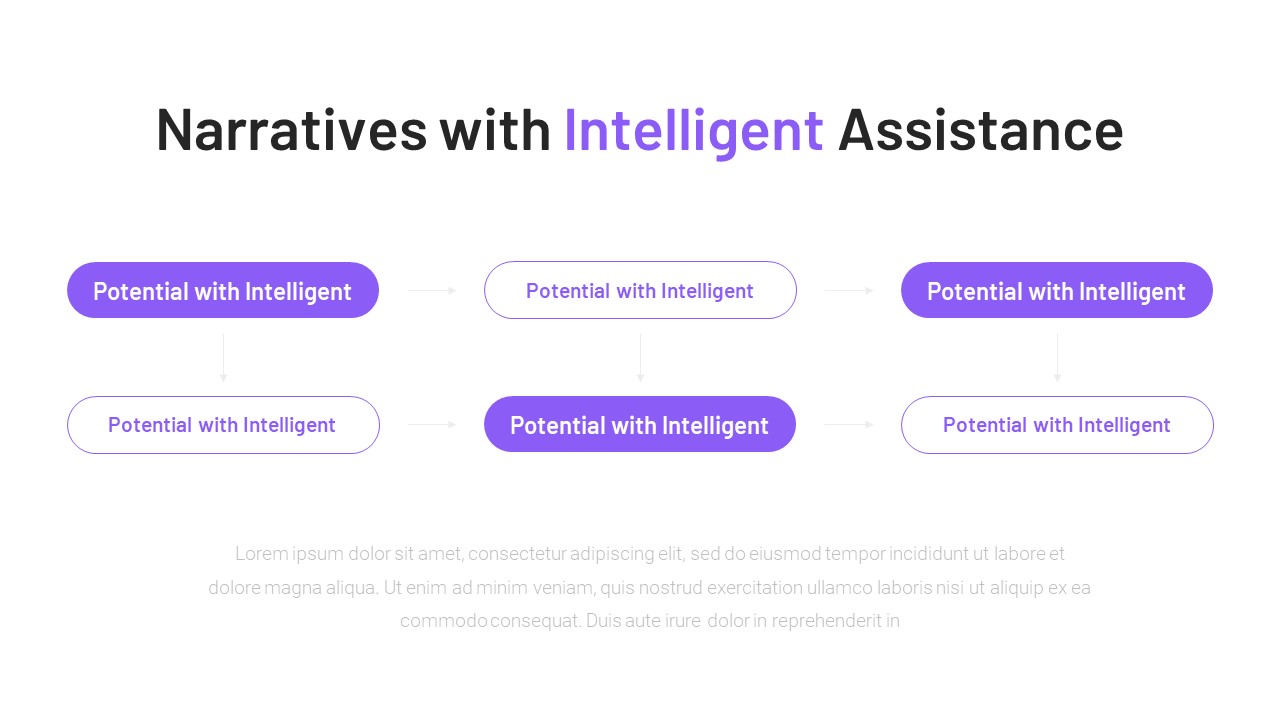 Artificial Intelligence AI Powerpoint Template, Presentation Templates