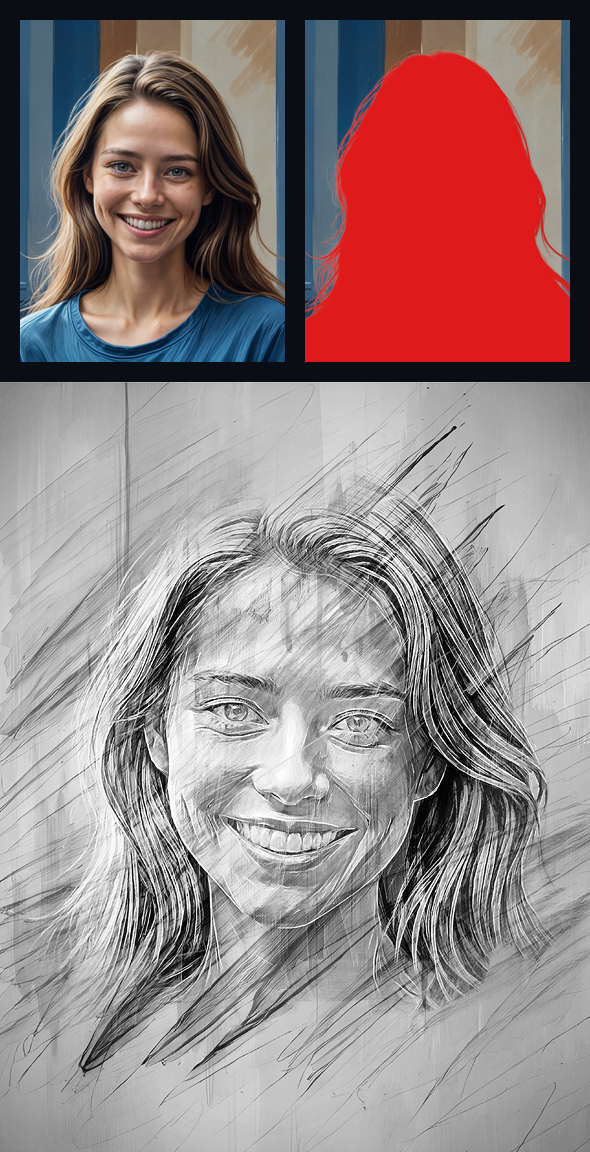 Hand Drawing Template for Photoshop, Add-ons | GraphicRiver