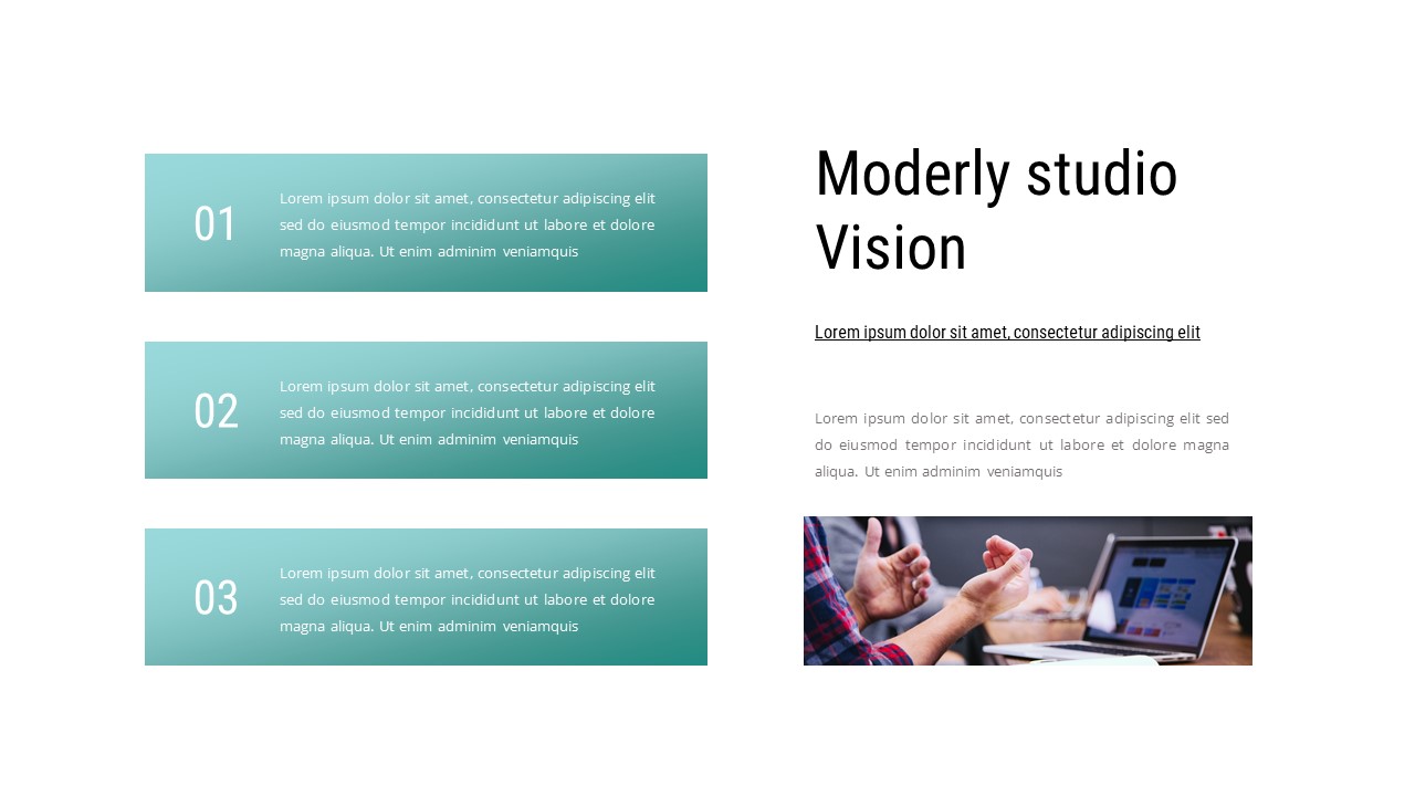 Moderly - Modern Business PowerPoint Template, Presentation Templates