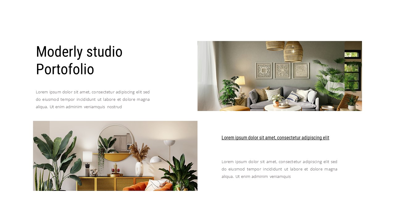 Moderly - Modern Business PowerPoint Template, Presentation Templates