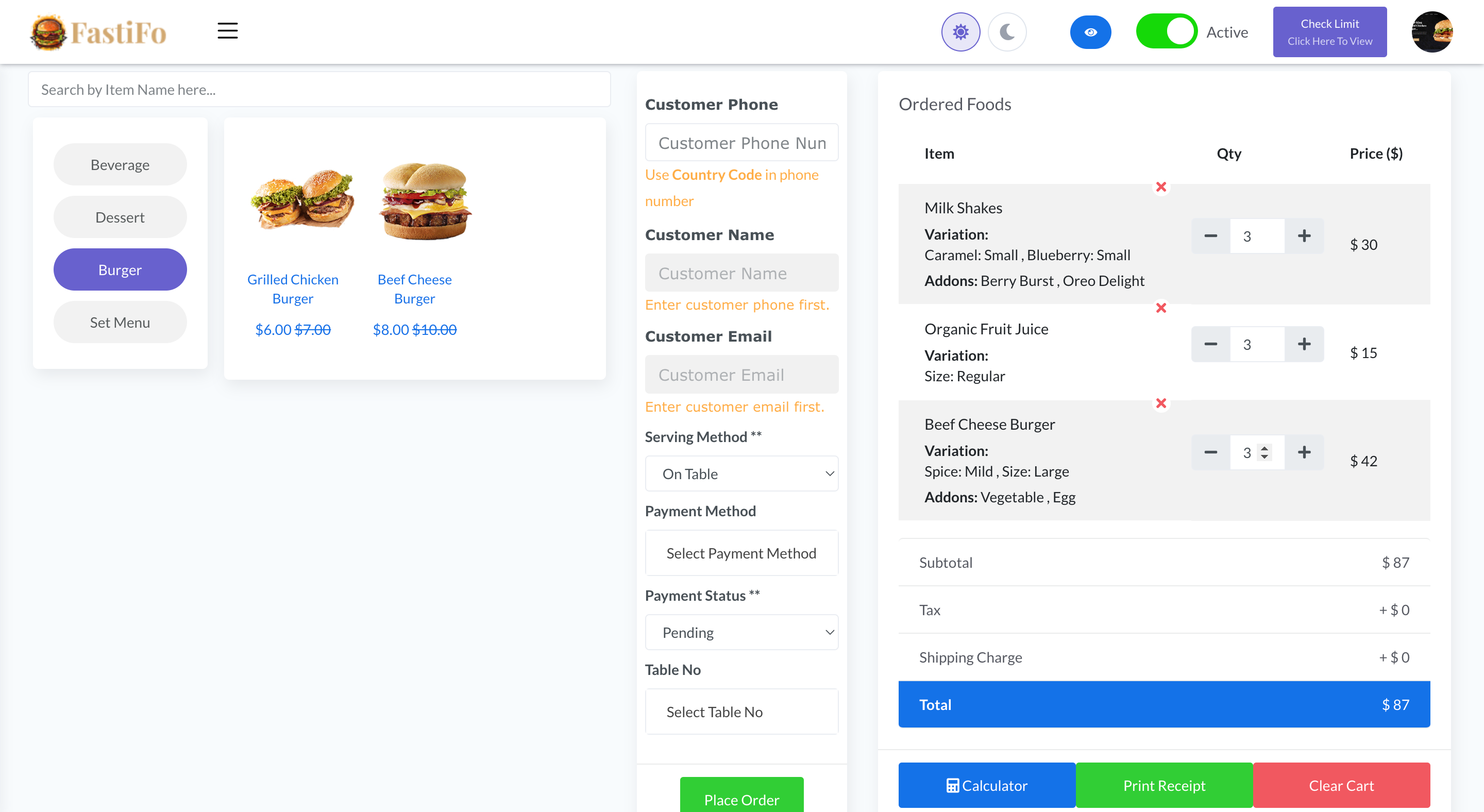 Eorder - Multitenant Restaurant / Food Ordering Website (SAAS) by ...