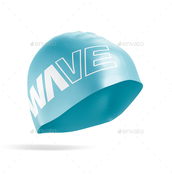 Swim Cap Mockups Set, Graphics | GraphicRiver